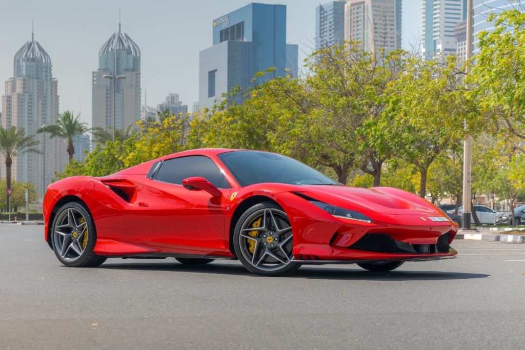 Rent a Ferrari F8 Tributo Spider [2025] | Get the Best Deals
